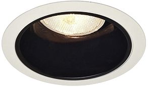 Juno 4" Line Voltage Black Alzak Recessed Light Trim - #28728 | Lamps Plus
