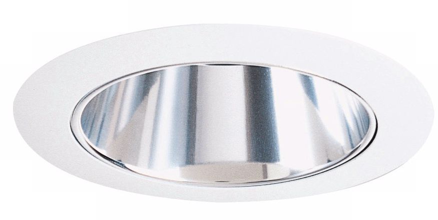 Juno 4" Line Voltage White Baffle Recessed Light - #02580 | Lamps Plus