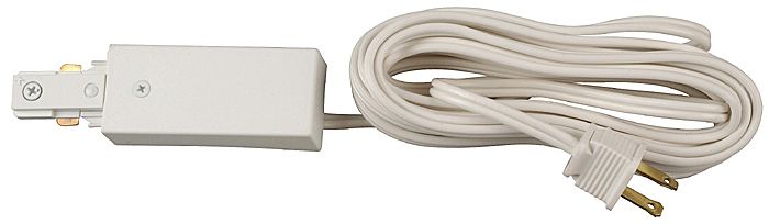 Juno Plug Power Feed and White Cord - #02893 | Lamps Plus