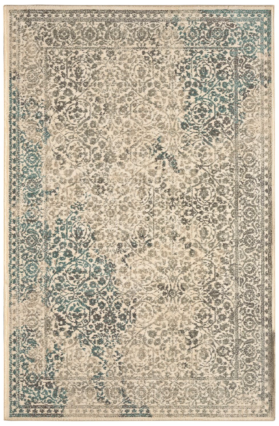 Karastan Euphoria 90643 Ayr Natural Area Rug - #31F12 | Lamps Plus