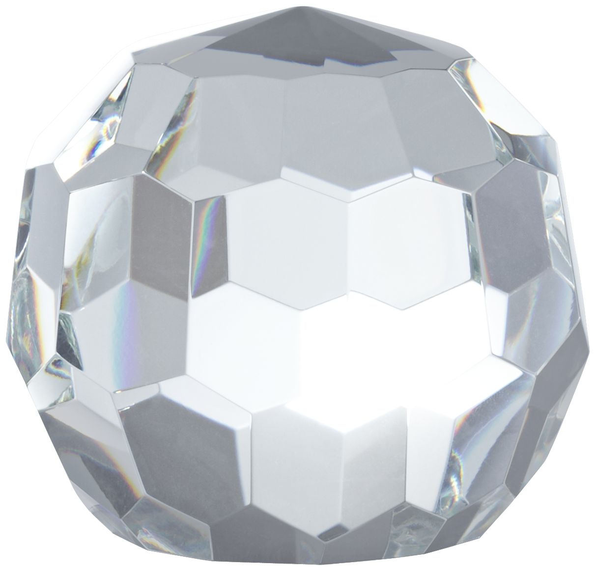 Kassady Clear Crystal Ball Paperweight - #11F78 | Lamps Plus