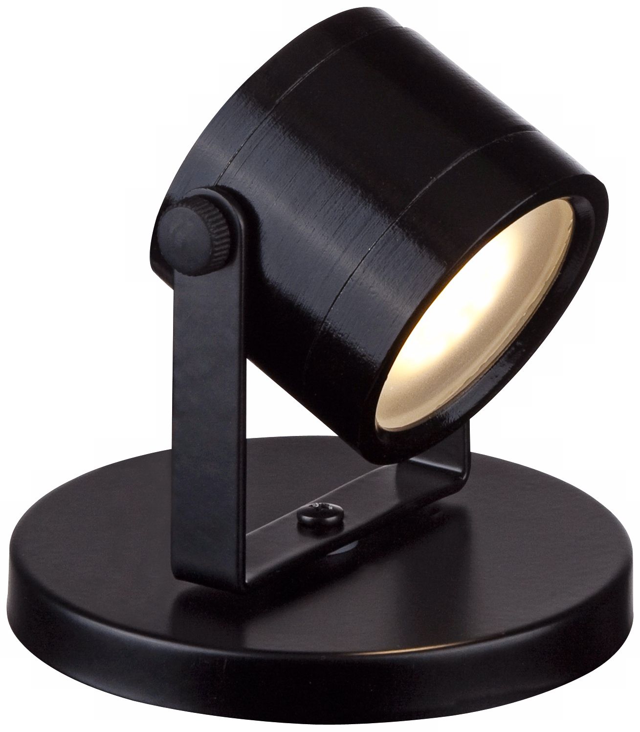 Ladera 5" High LED Accent-Uplight in Black Set of Two - #43W37 | Lamps Plus