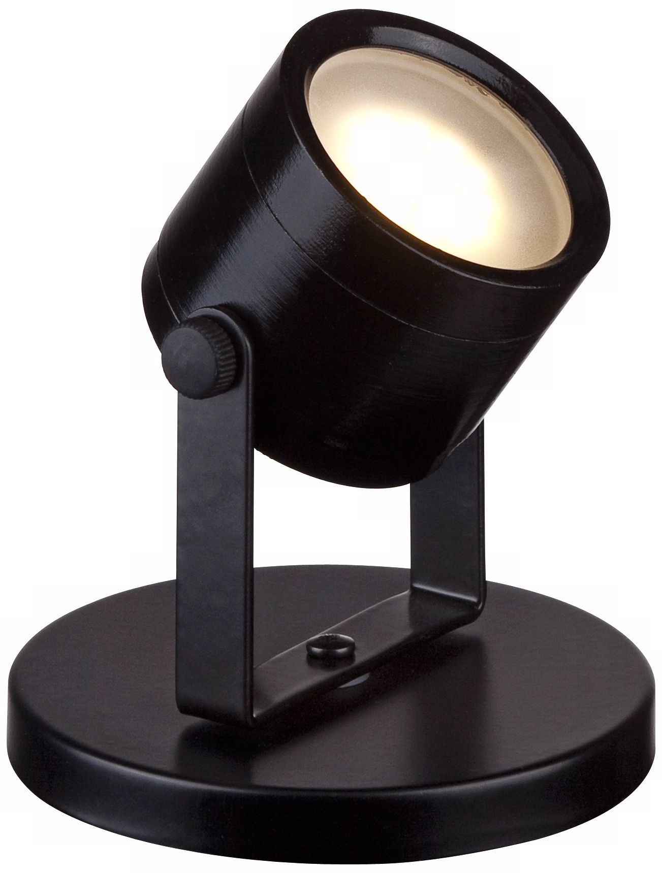 Ladera 5" High LED Accent-Uplight in Black Set of Two - #43W37 | Lamps Plus