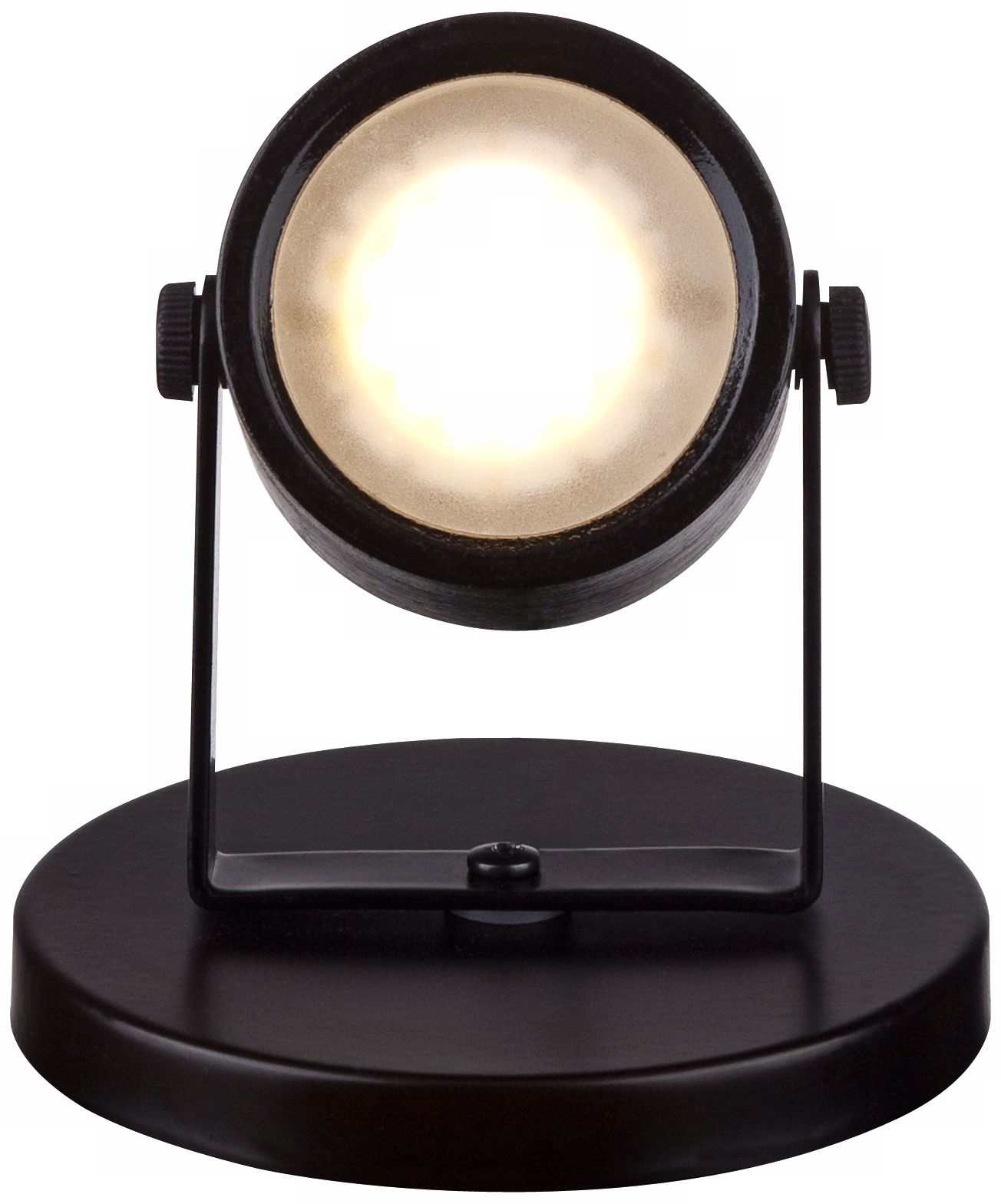 Ladera 5" High LED Accent-Uplight in Black Set of Two - #43W37 | Lamps Plus