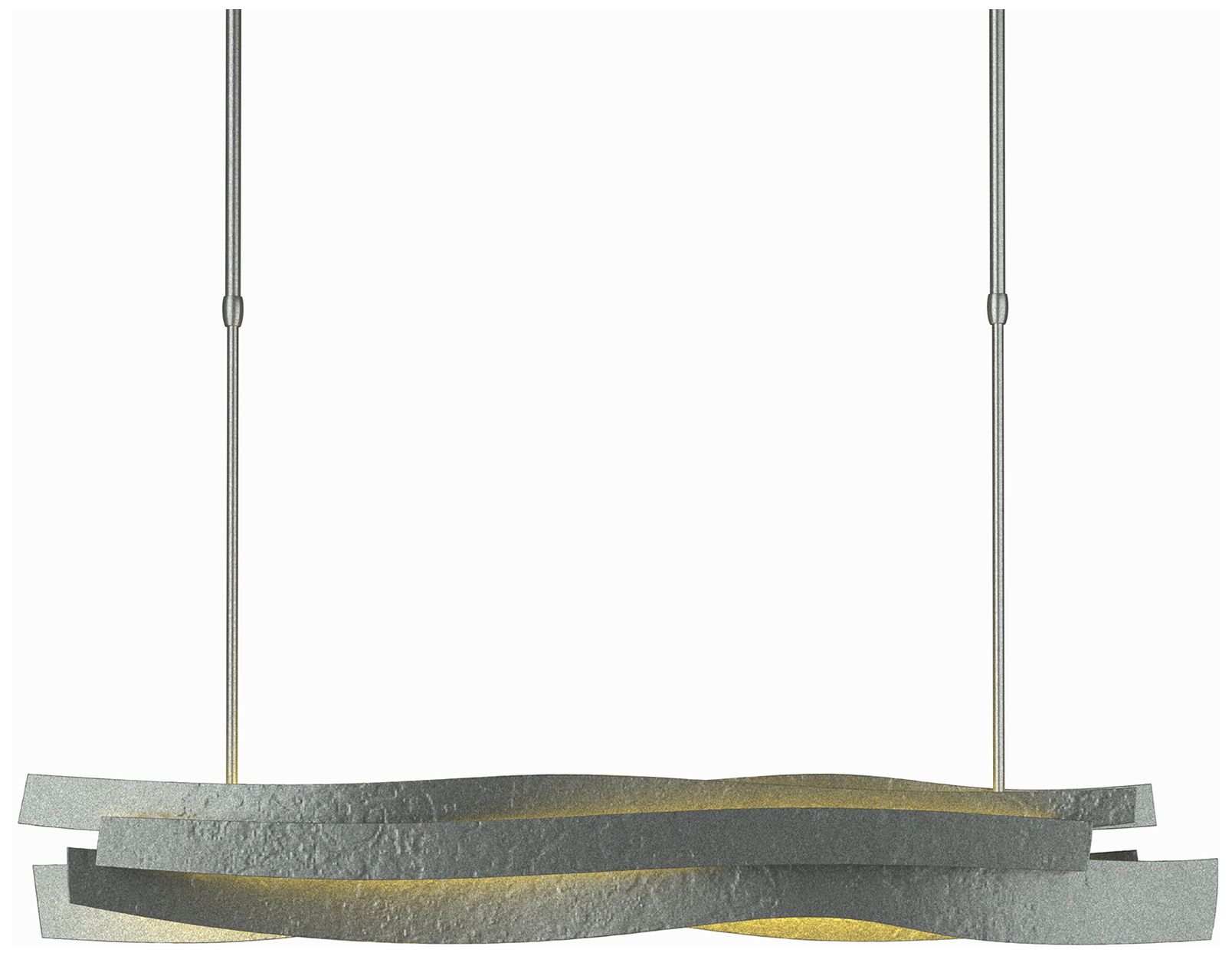 Landscape 37.4" Vintage Platinum Long LED Pendant - #205D6 | Lamps Plus