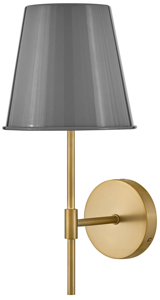 Lark Blake Interior Medium Single Light Sconce 17" French Gray - #9764C ...