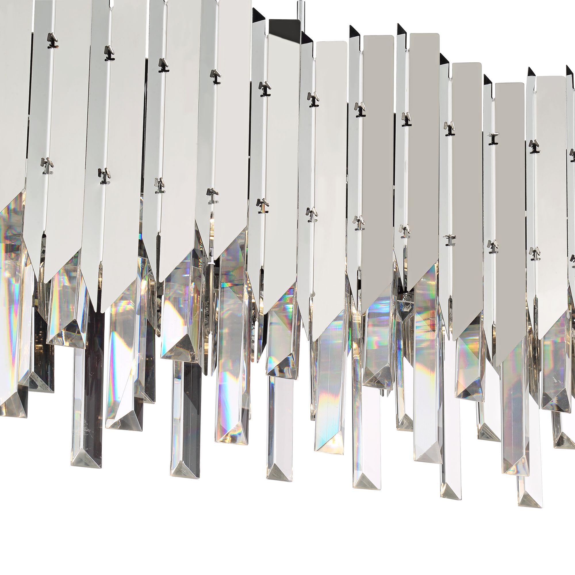 Latham 35" Wide Crystal LED Kitchen Island Light Pendant - #72A39 ...