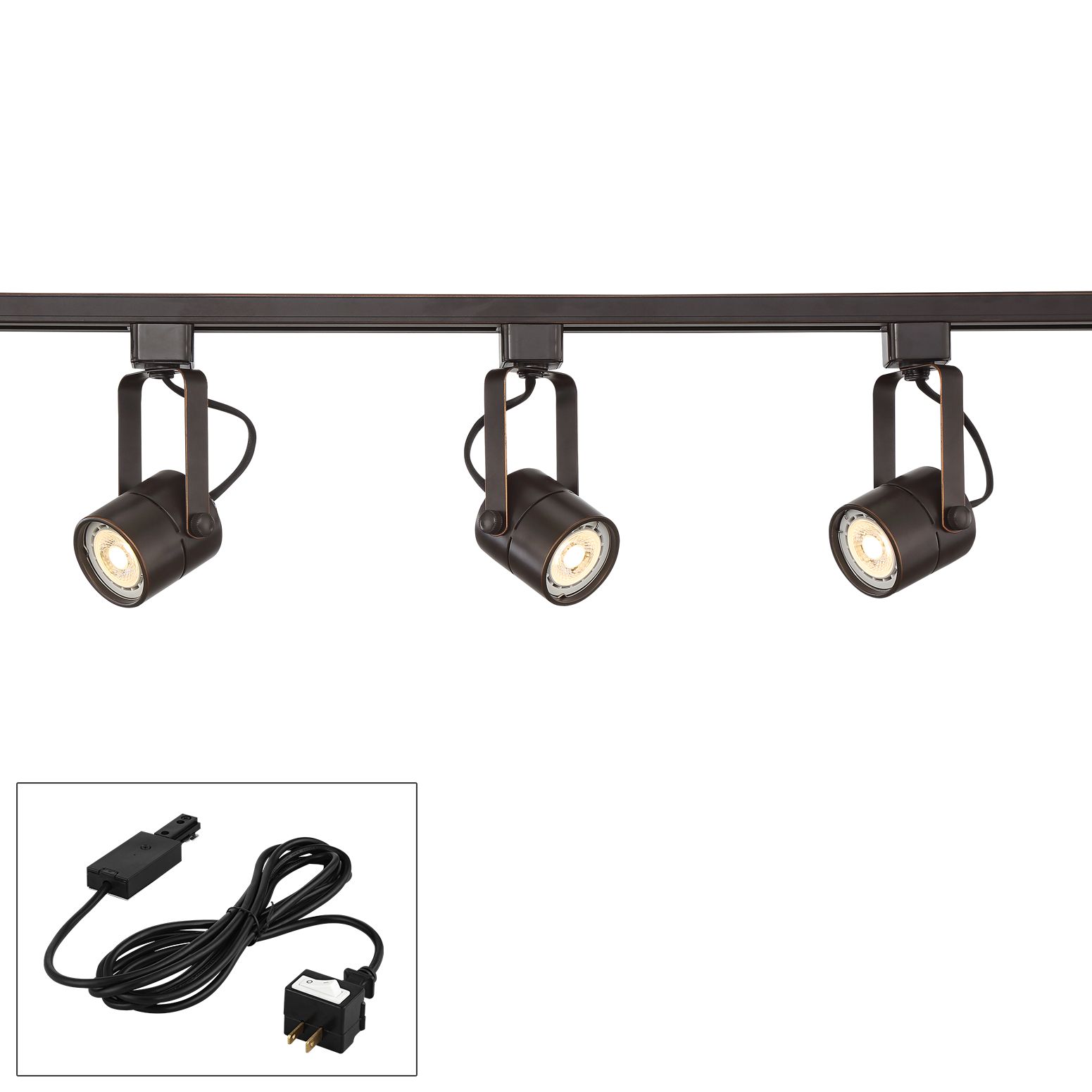 Linear Track Lighting - Rail Lights | Lamps Plus