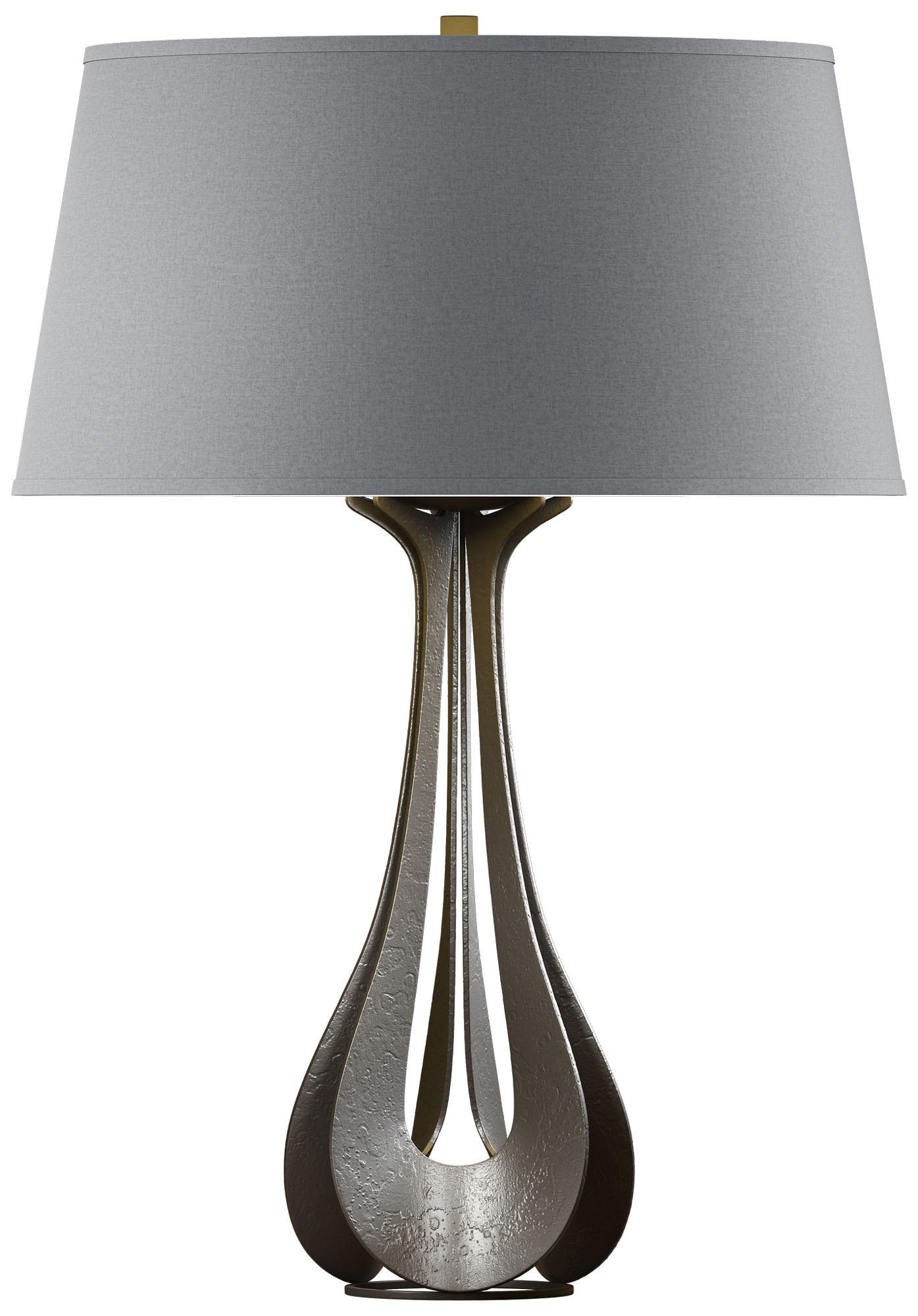 Lino 25.3" High Dark Smoke Table Lamp With Medium Grey Shade - #671W8 ...