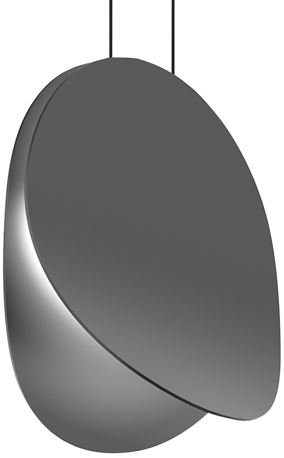 Malibu Discs 14" Wide Satin Black LED Pendant Light - #94T60 | Lamps Plus