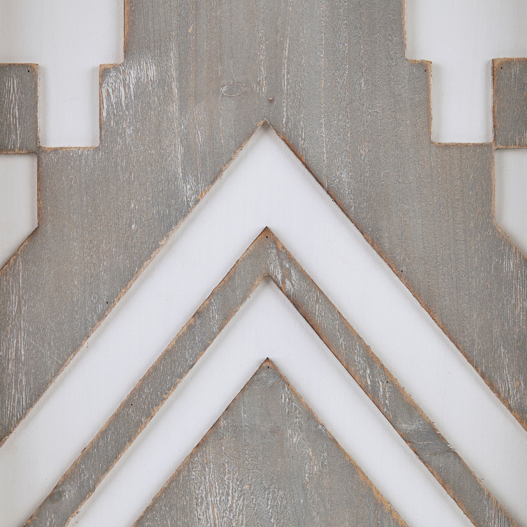 Mandal Panel 40" High Gray Printed Wood 3-Piece Wall Art Set - #968K3 ...