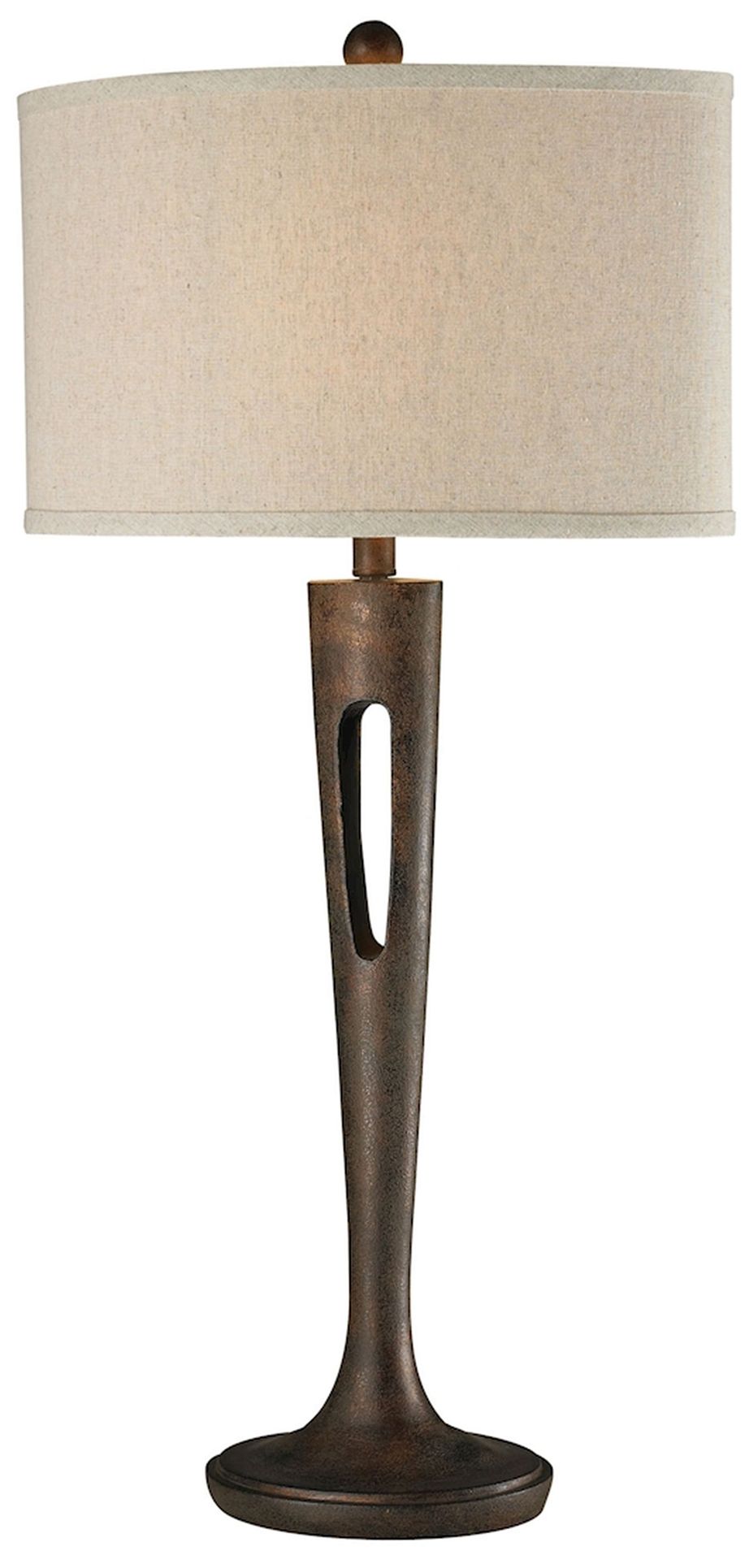 Martcliff 35" High 1-Light Table Lamp - Burnished Bronze - #9378E ...