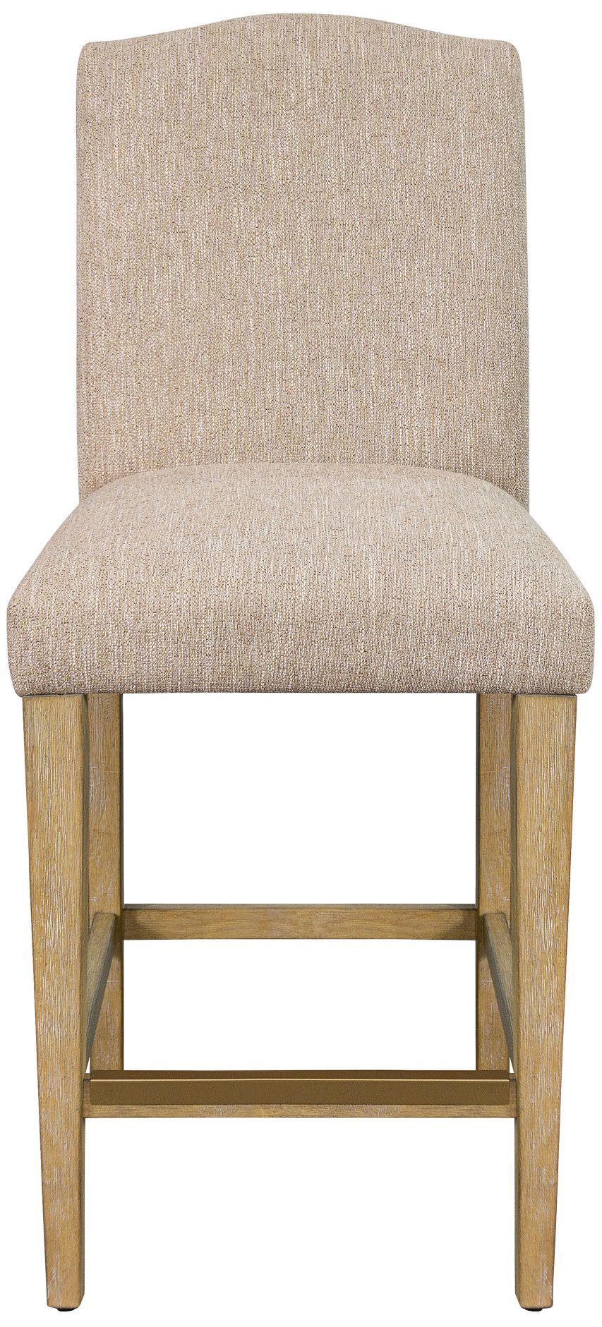 Martha Stewart Connor 25" Tan Fabric Counter Stool - #418N8 | Lamps Plus