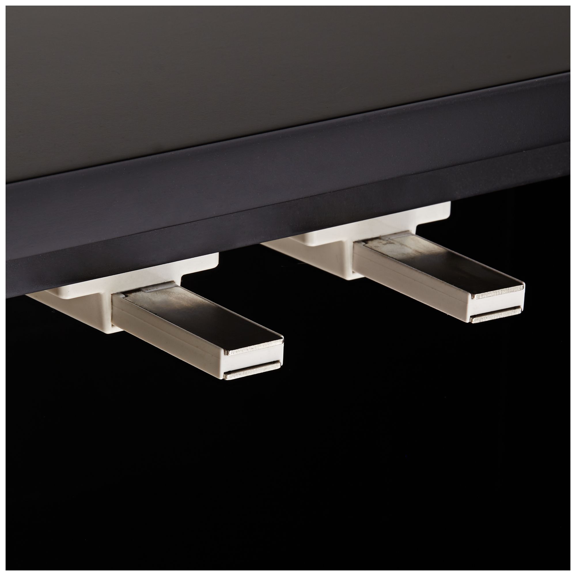 Mason 47 1/4" Wide Black and White 3-Door Console Table - #89J23 ...