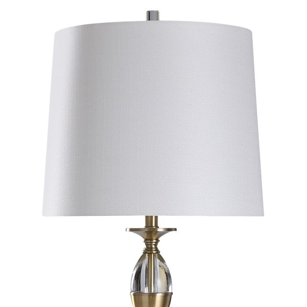 Matlock Brass and Clear Crystal Glass Fonts Floor Lamp - #69A64 | Lamps ...