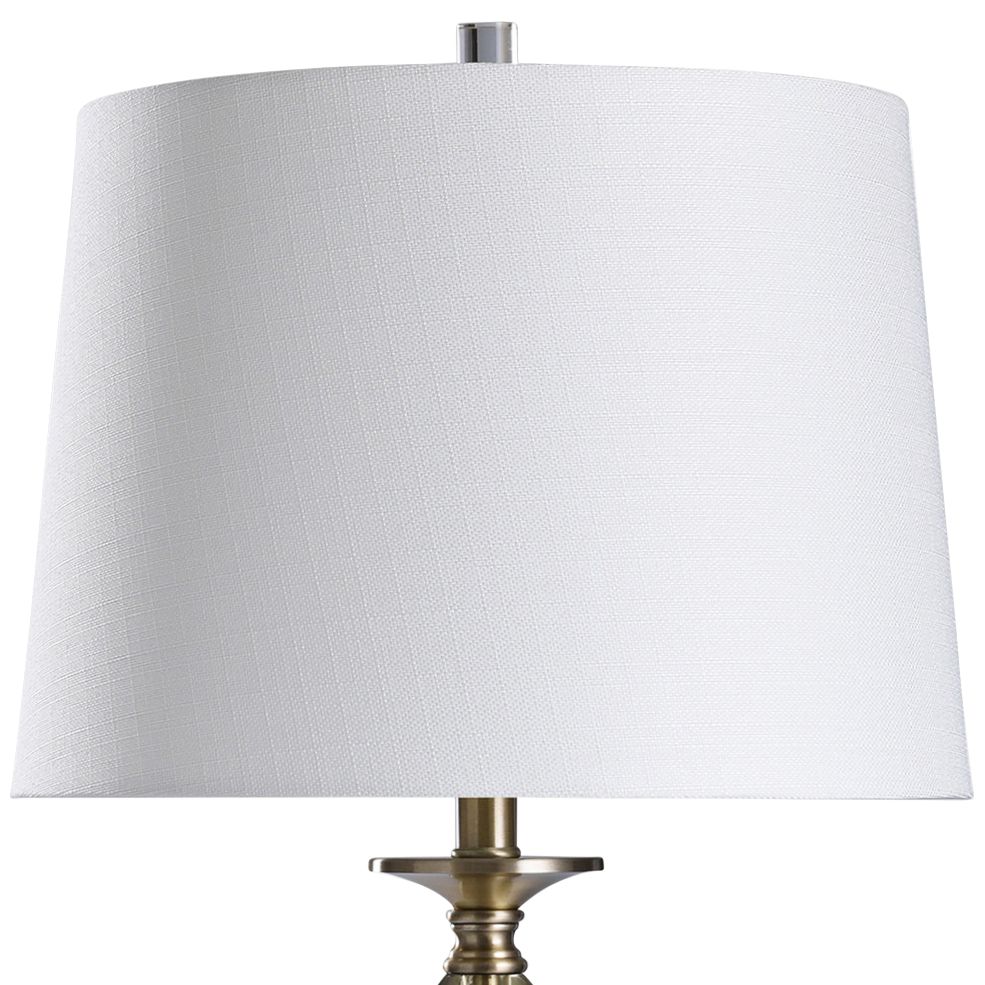 Matlock Brass and Crystal Glass Table Lamp - #69C14 | Lamps Plus