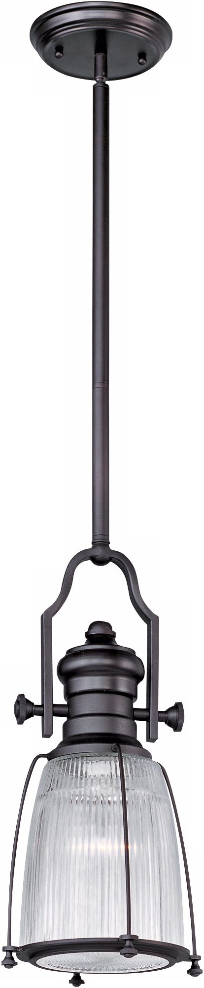 Maxim Hi-Bay 9" Wide Bronze Mini Pendant - #4Y262 | Lamps Plus