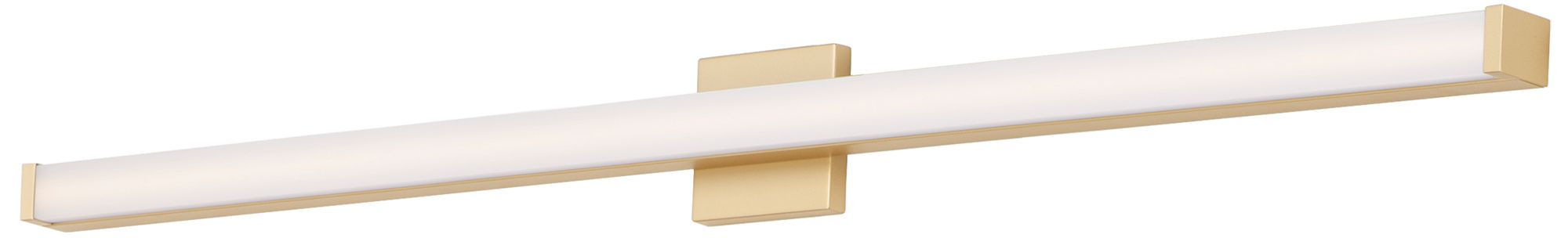 Maxim Spec 48" Wide Black Finish Modern LED Vanity Light - #720N0 ...