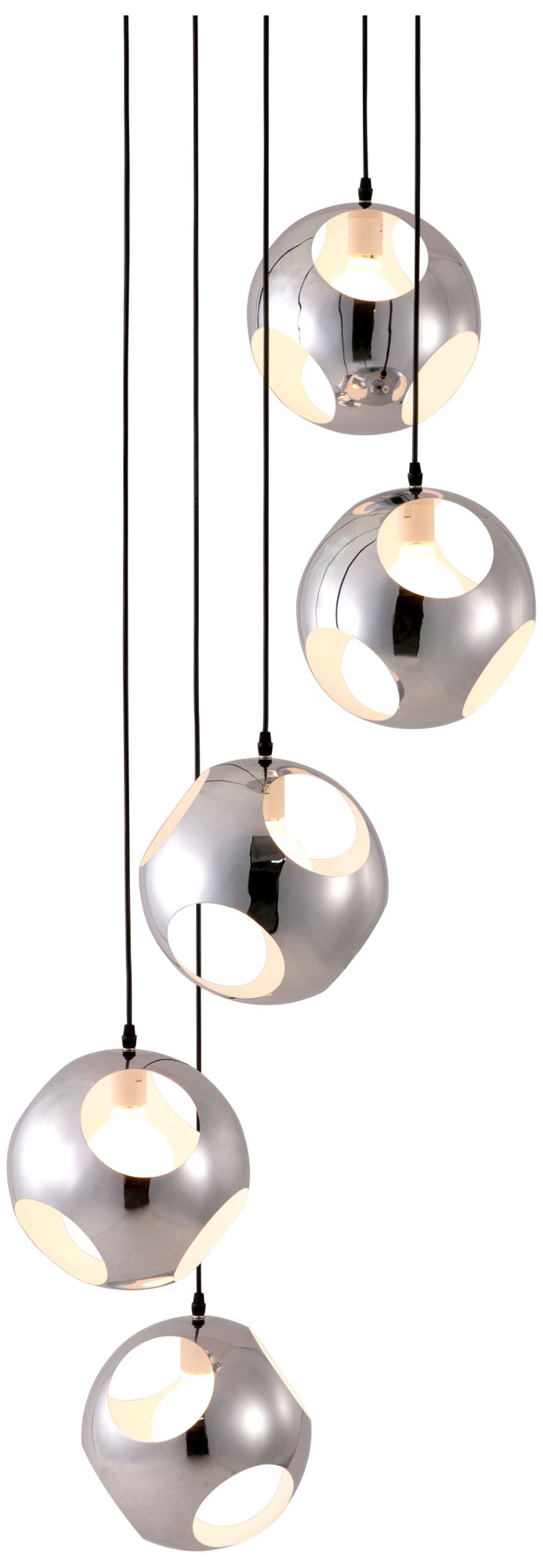 Meteor Shower Ceiling Lamp Chrome - #896P8 | Lamps Plus