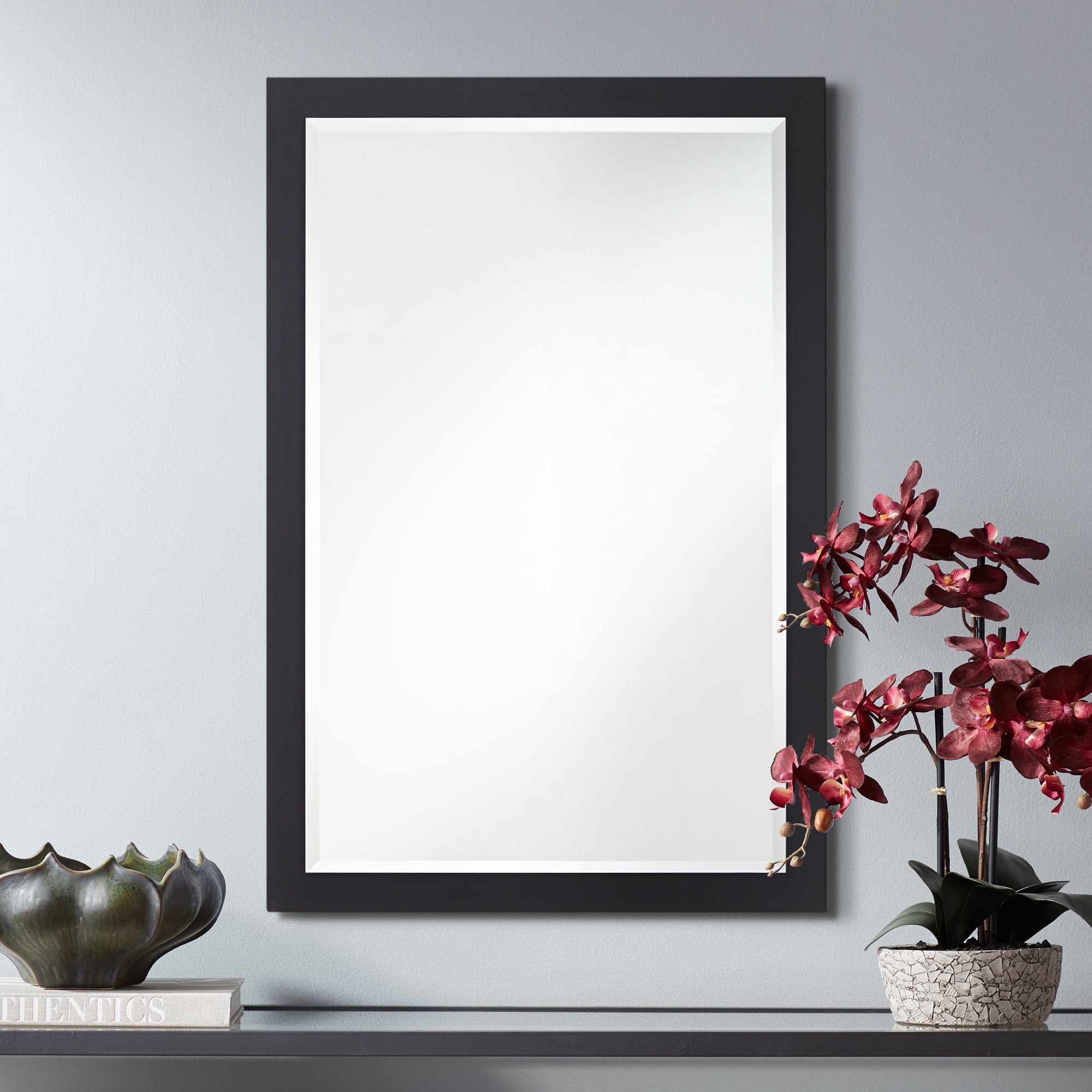 Black, Rectangular Mirrors | Lamps Plus