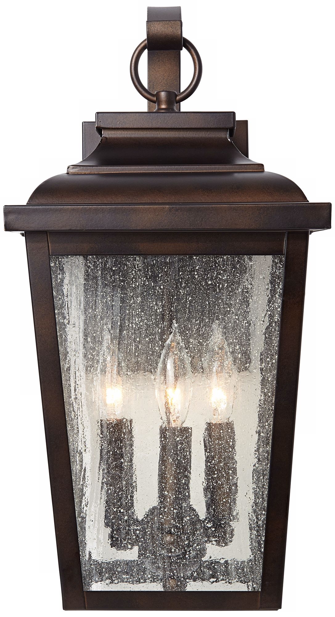 Minka Irvington Manor 16 3/4" High Bronze Outdoor Wall Light - #2N103 ...