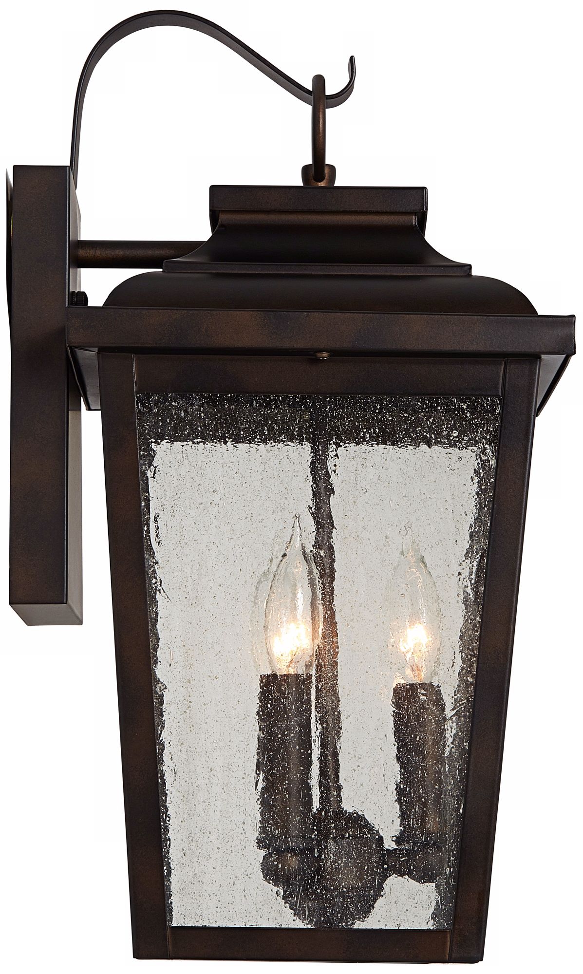 Minka Irvington Manor 16 3/4" High Bronze Outdoor Wall Light - #2N103 ...