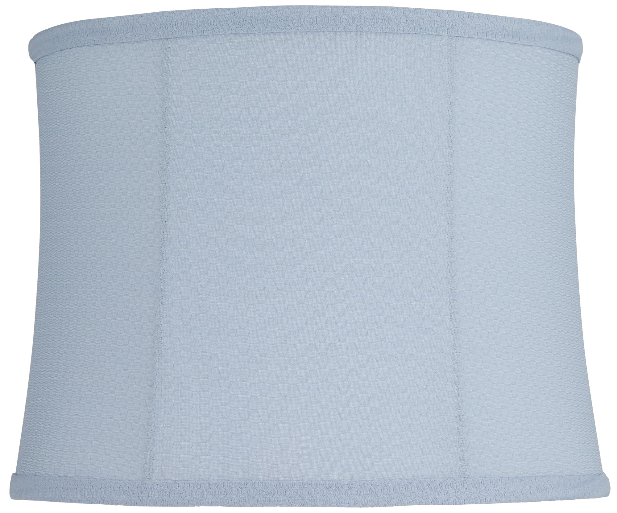 Minna Blue Softback Drum Lamp Shade 12x13x10 (Washer) - #635D6 | Lamps Plus