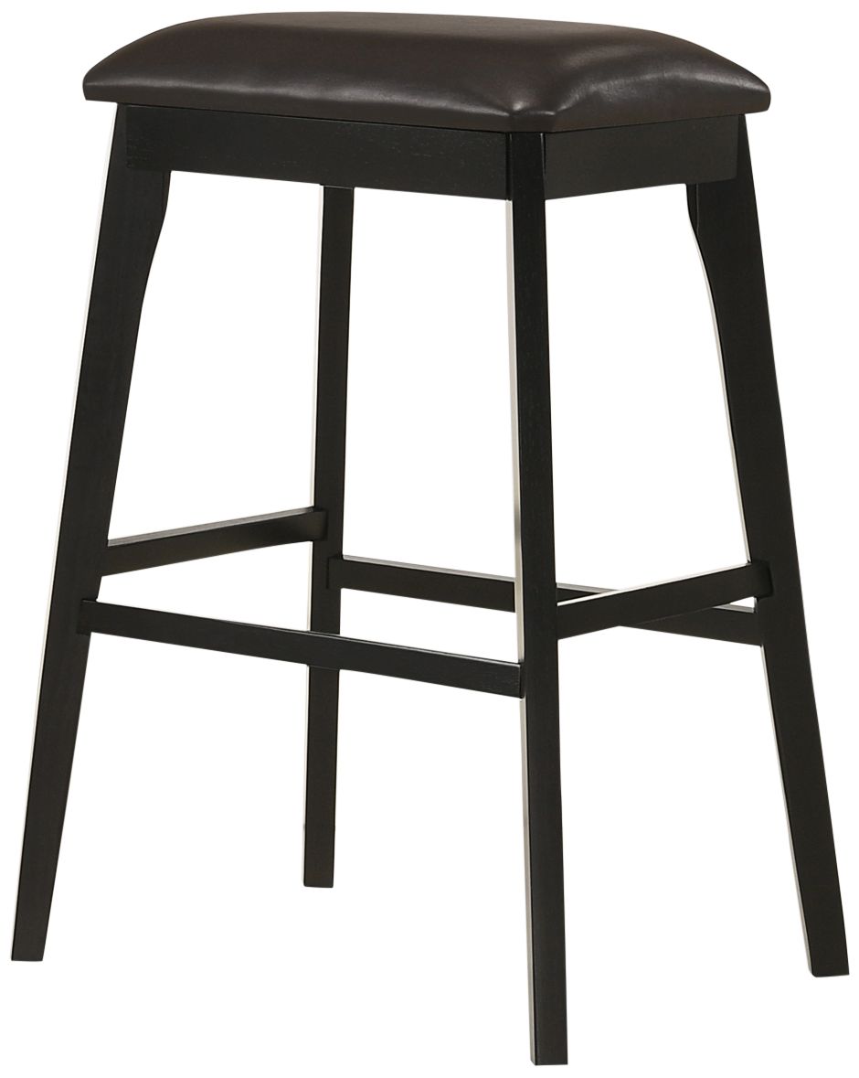 Mirella 30" Brown Leatherette Bar Stools Set of 2 - #211H0 | Lamps Plus