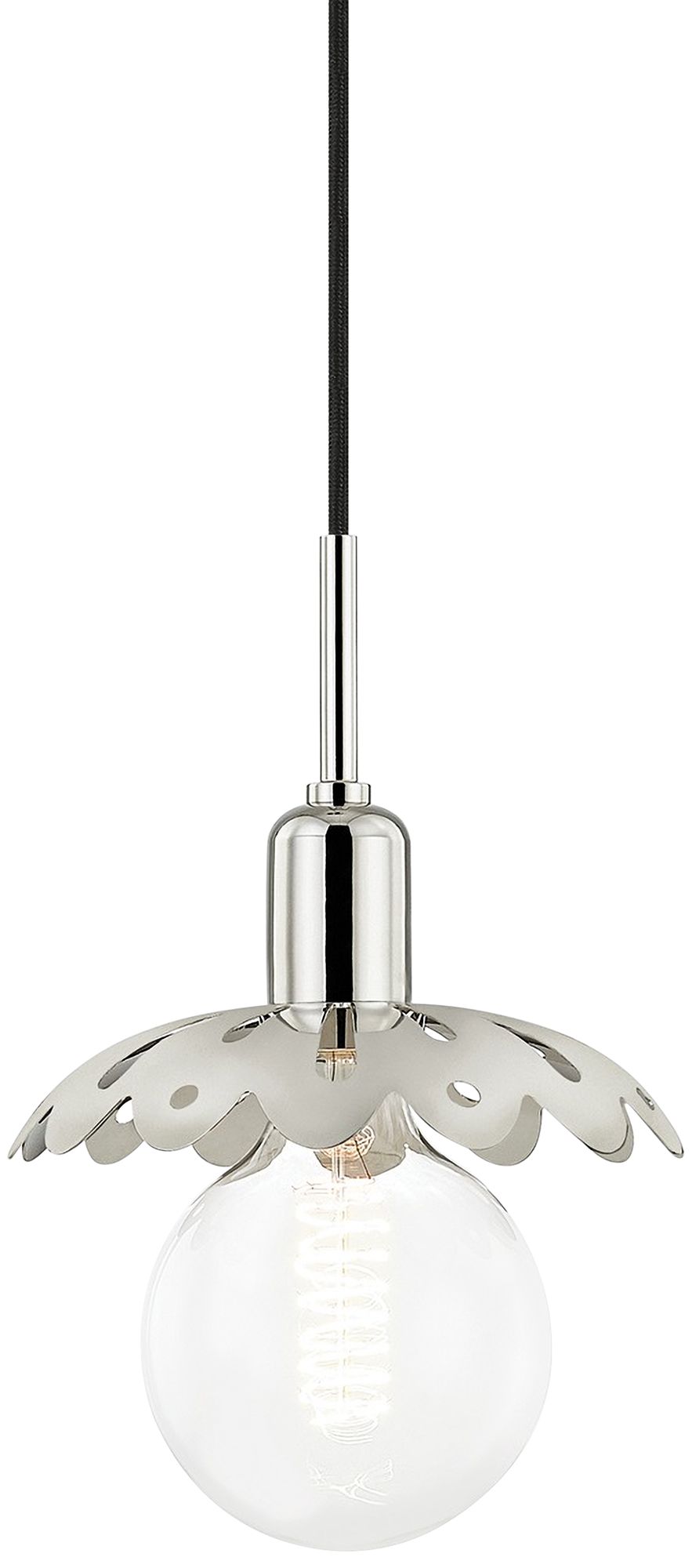 Mitzi Alyssa 8" Wide Aged Brass Mini Pendant Light - #76K34 | Lamps Plus