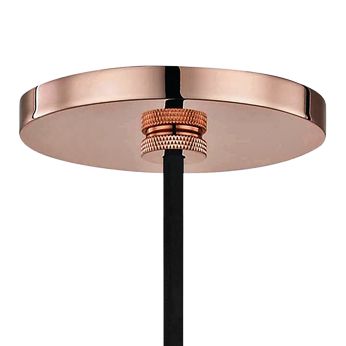 Mitzi Ava 5" Wide Polished Copper Mini Pendant - #47E18 | Lamps Plus