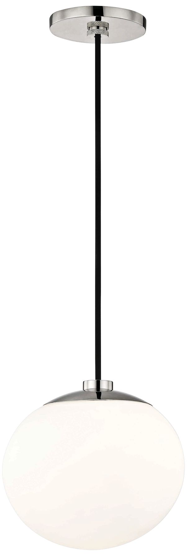 Mitzi Estee 8 1/4" Wide Polished Nickel Mini Pendant - #47E27 | Lamps Plus