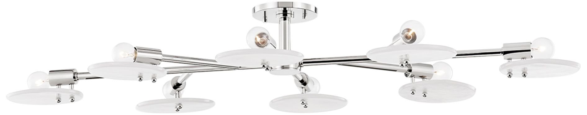 Mitzi Giselle 48" Wide 8-Light Old Bronze Ceiling Light - #94T40 ...