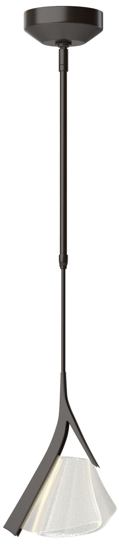 Mobius 8.4" Wide Oil Rubbed Bronze LED Mini Pendant - #1726E | Lamps Plus