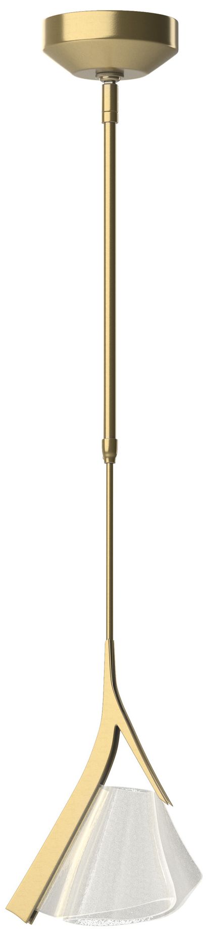 Mobius LED Mini Pendant - Modern Brass Finish - #118A5 | Lamps Plus