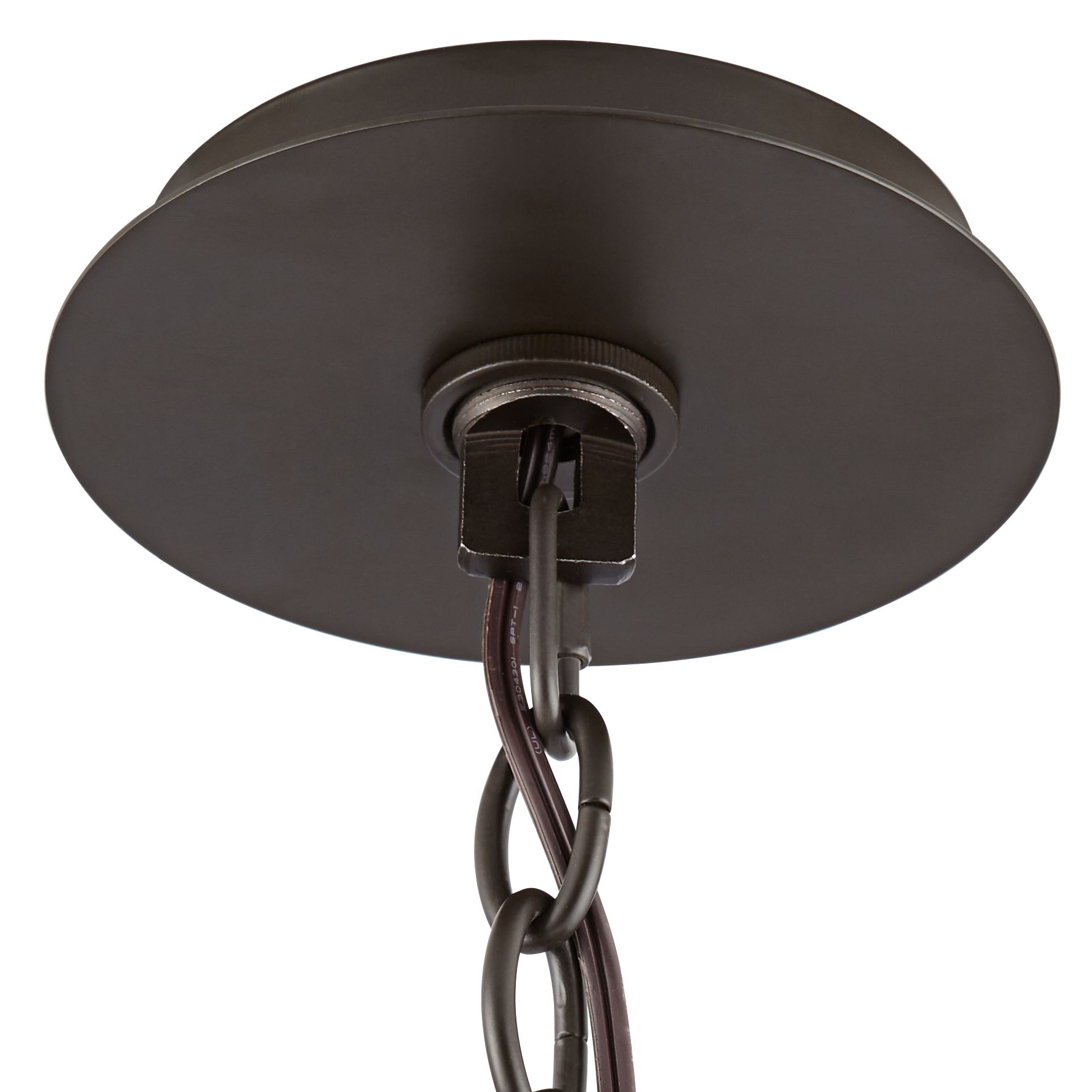 Modern Squares Benson 15" Wide Bronze Pendant Light - #81R01 | Lamps Plus
