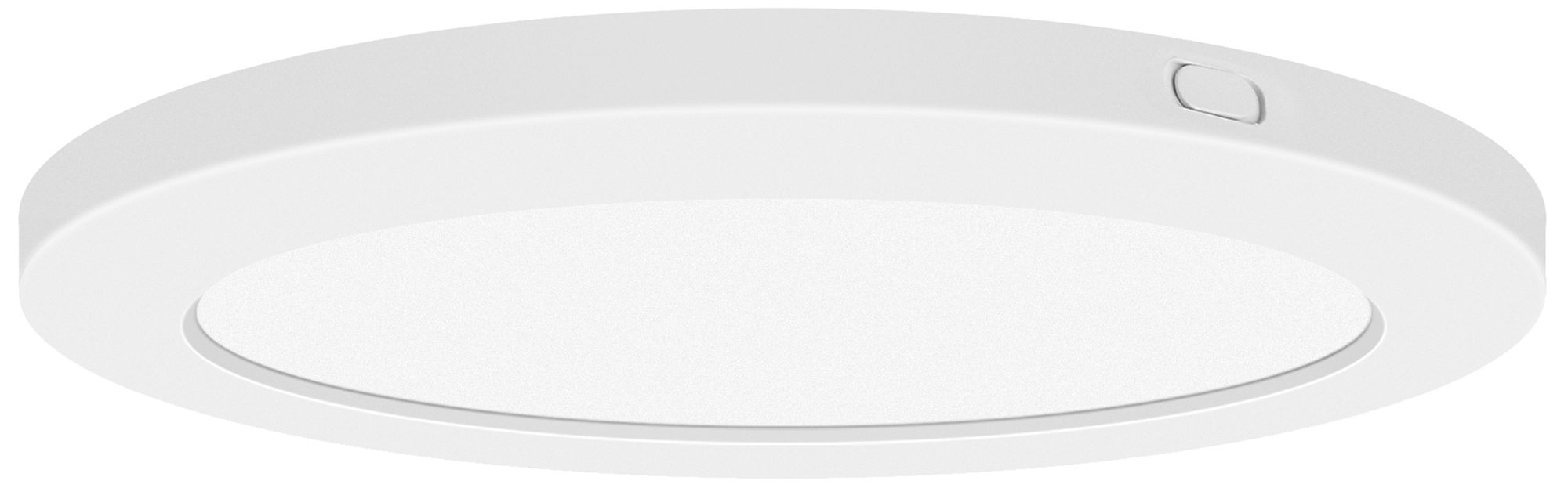 ModPLUS - Round 12" LED Flush Mount - White Finish - White Acrylic ...