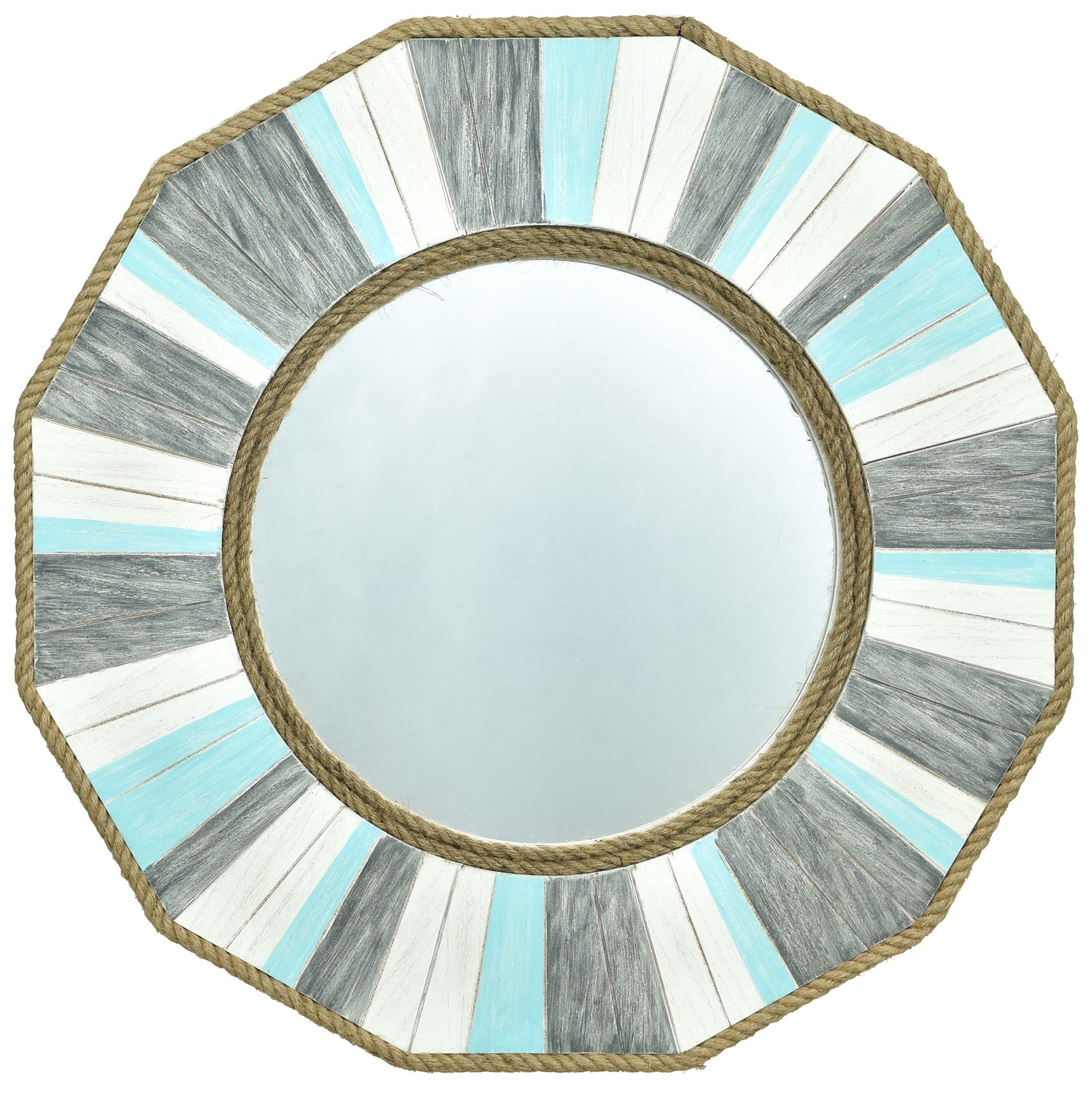Blue, Wood, Wall Mirrors Mirrors | Lamps Plus