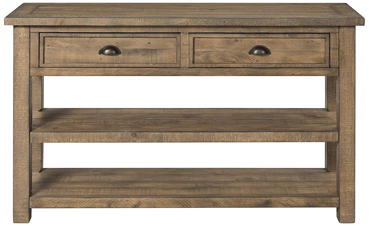 Monterey 50" Wide Reclaimed Natural Sofa Console Table - #425H6 | Lamps ...