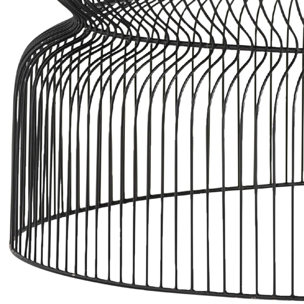 Montreal 40" Wide Round Marble and Metal Wire Cocktail Table - #396D0 ...