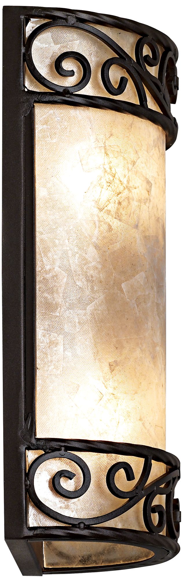 Natural Mica 12 1/2" High Wall Sconce Fixtures Set of 2 - #92V92 ...