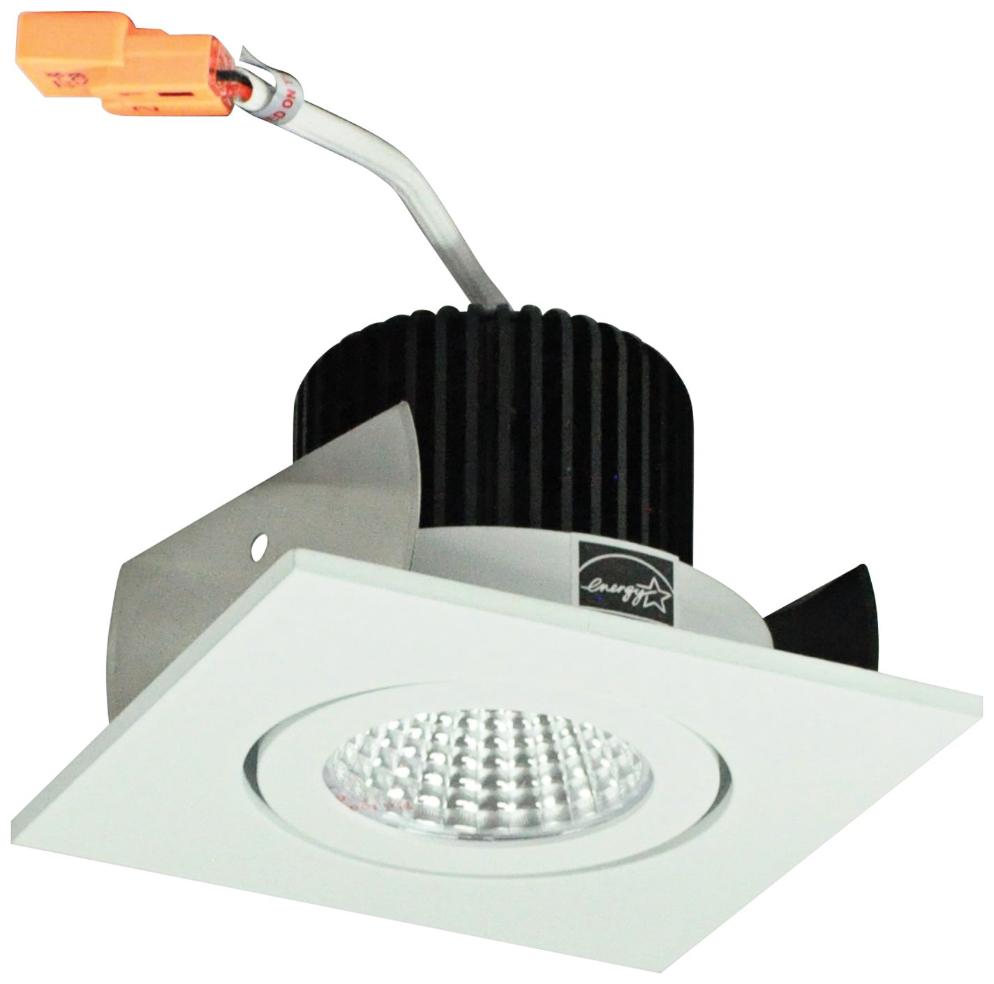 Nora Iolite 2" Matt White Square Gimbal LED Retrofit Trim - #35J03 ...