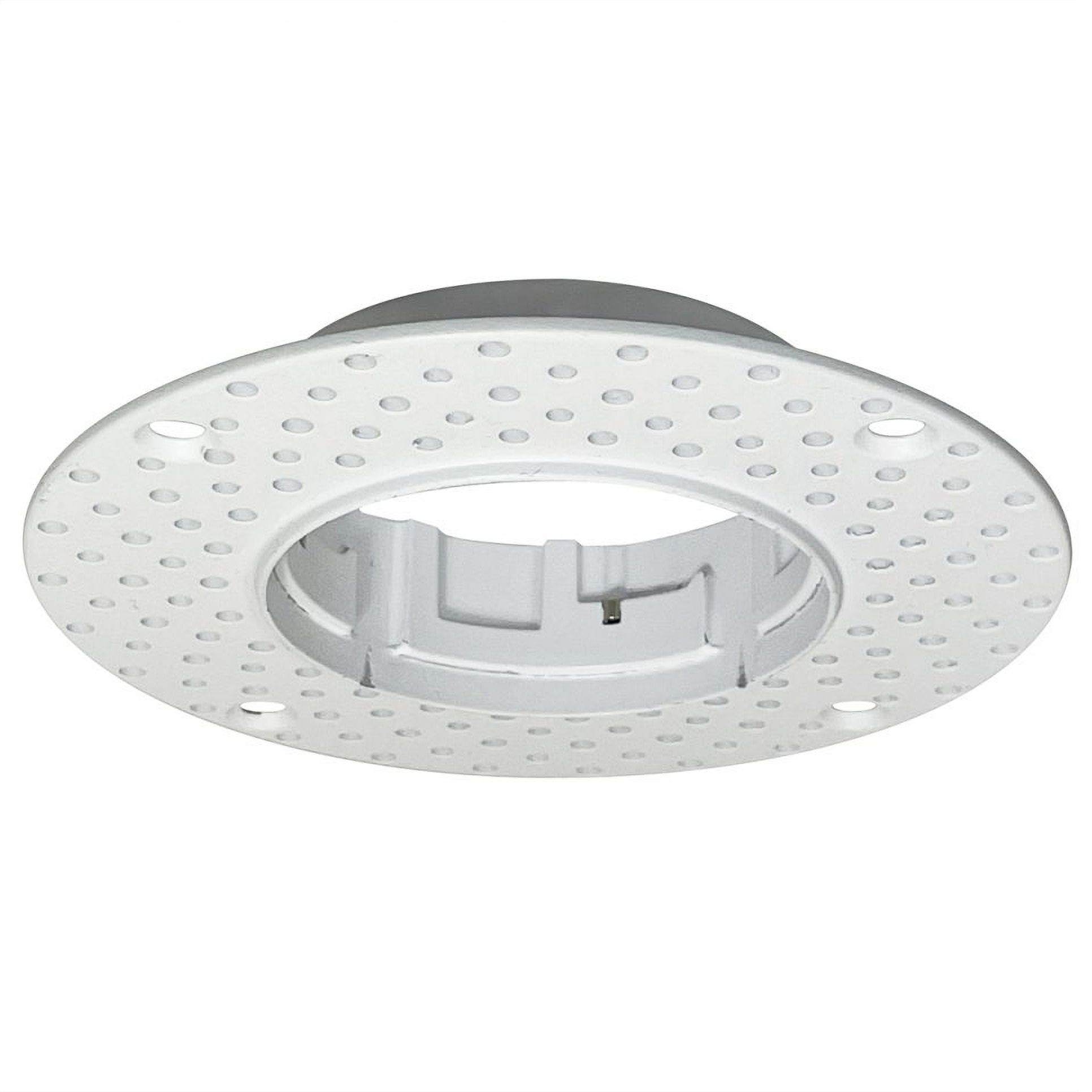 Nora M2 2" Matte White Trimless Mud Plate for Recessed Light - #1991C ...
