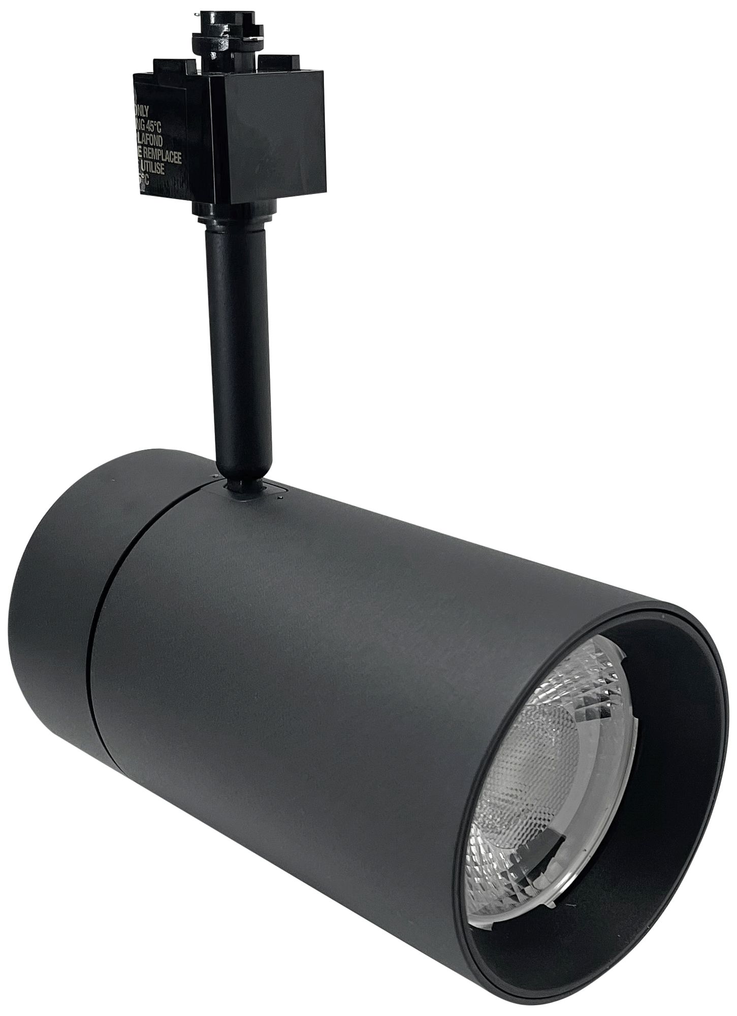 Nora MAX XL Black LED 3000K Spot Optic Track Head - #588E9 | Lamps Plus