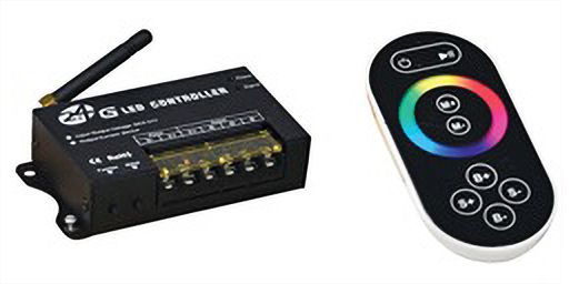 Nora RGB 2.4 Full Color RF Controller and Hand Held Remote - #757Y6 ...