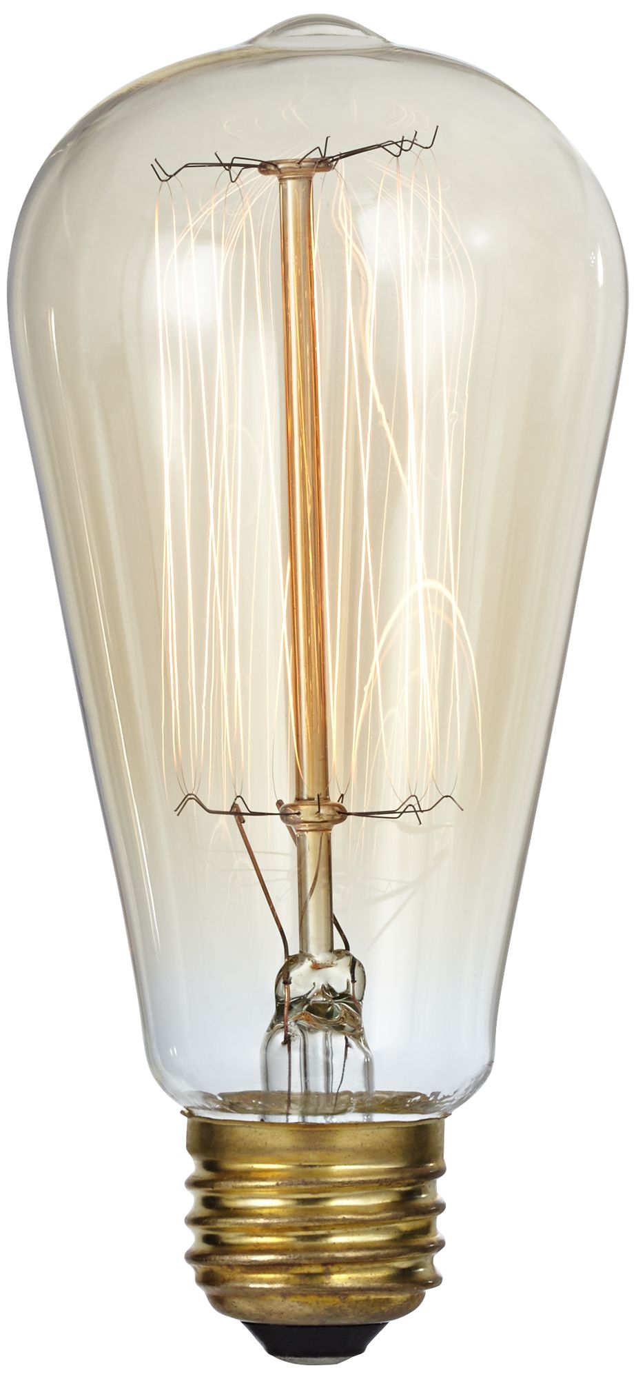 Nostalgic Amber 60 Watt Edison Style Light Bulb - #7R335 | Lamps Plus
