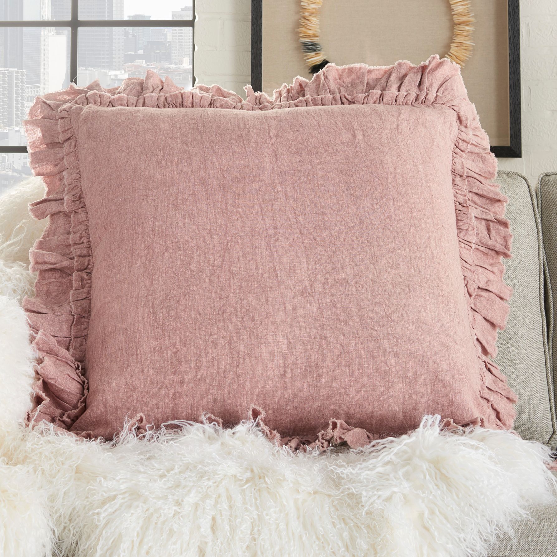 Pink, Decorative Pillows Home Textiles | Lamps Plus