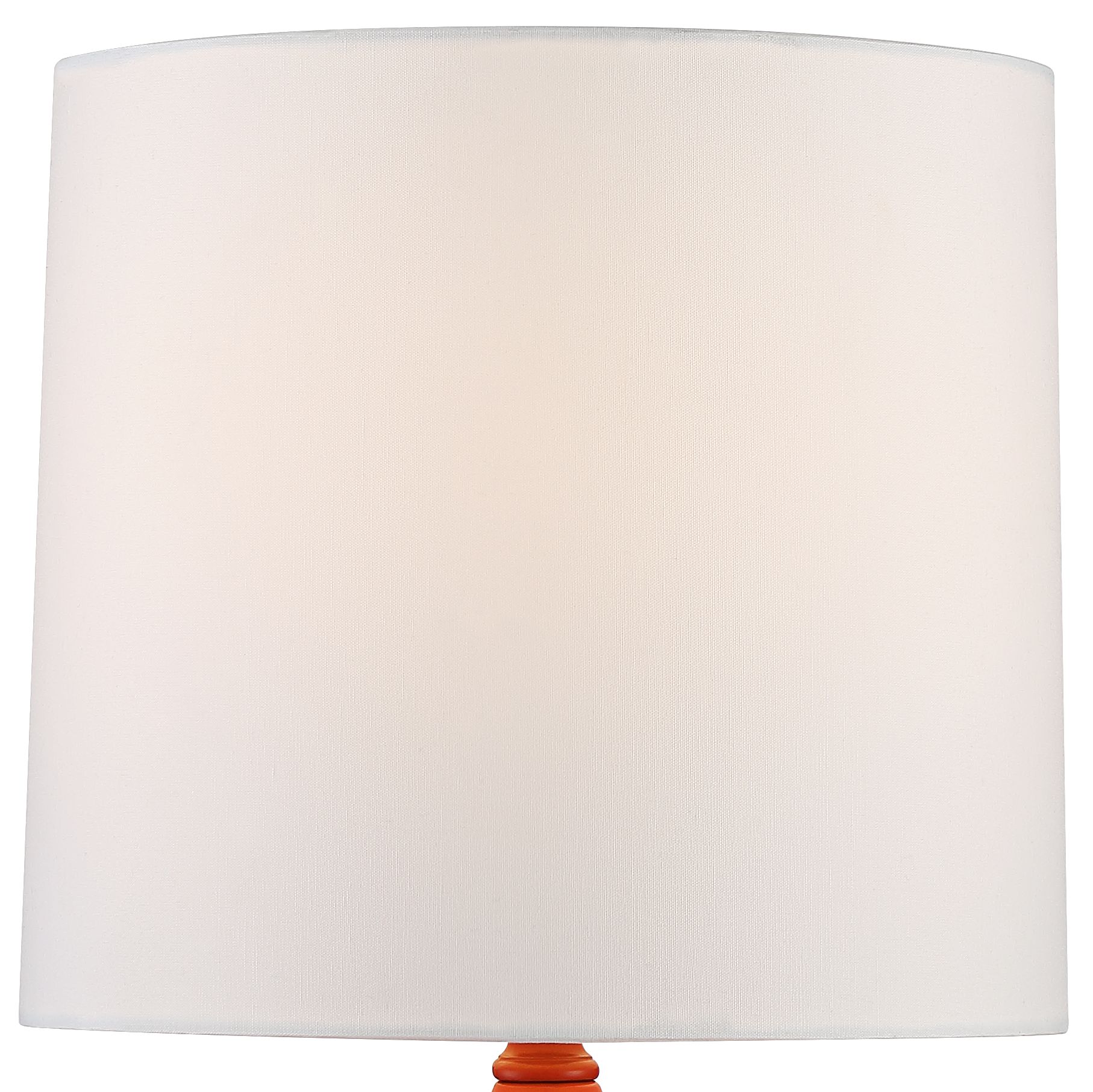 Orange Droplet 14 3/4" Small Modern Accent Lamps Set of 2 - #1P962 ...