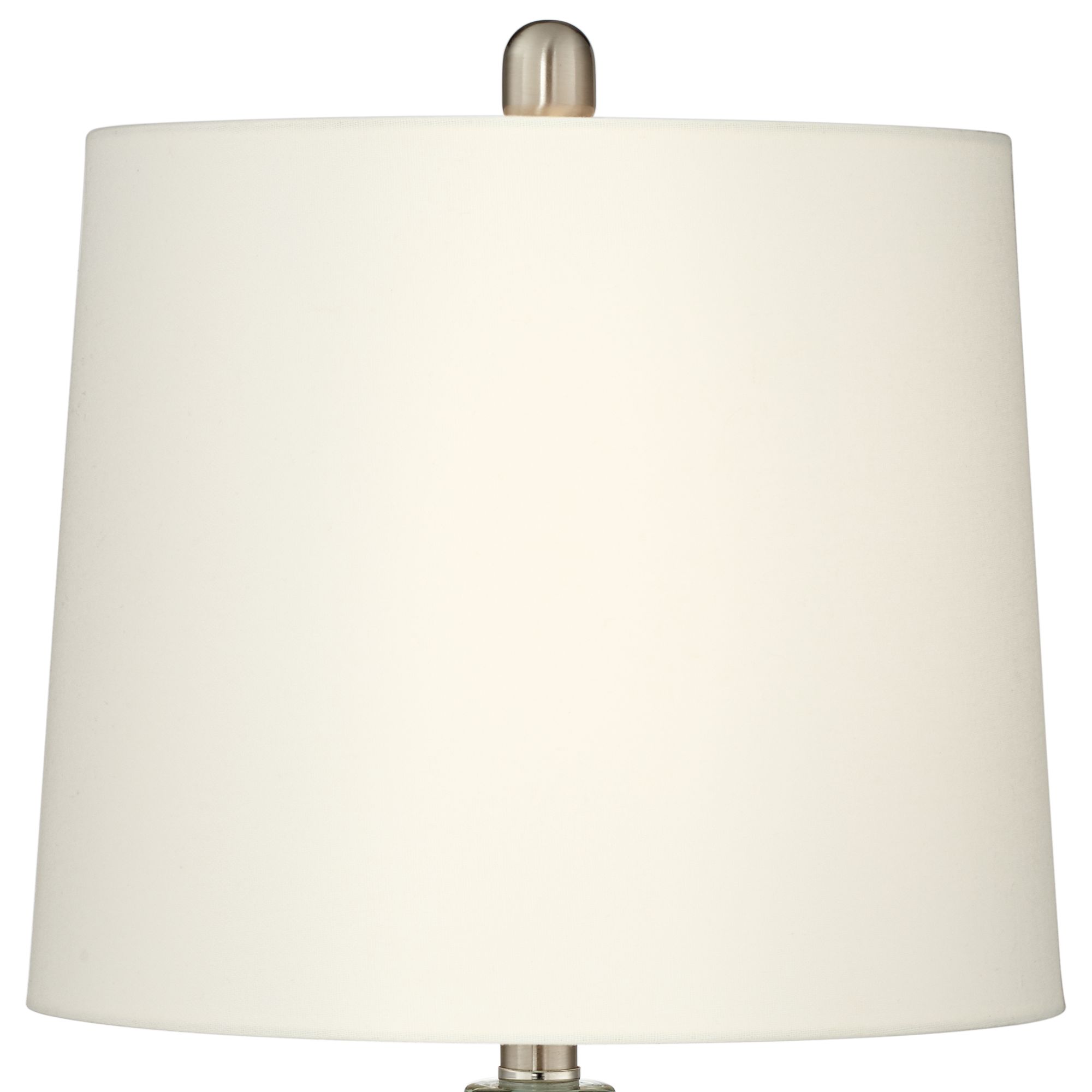 Pacific Coast Lighting 23 1/2" Clear Glass Table Lamps Set of 2 ...