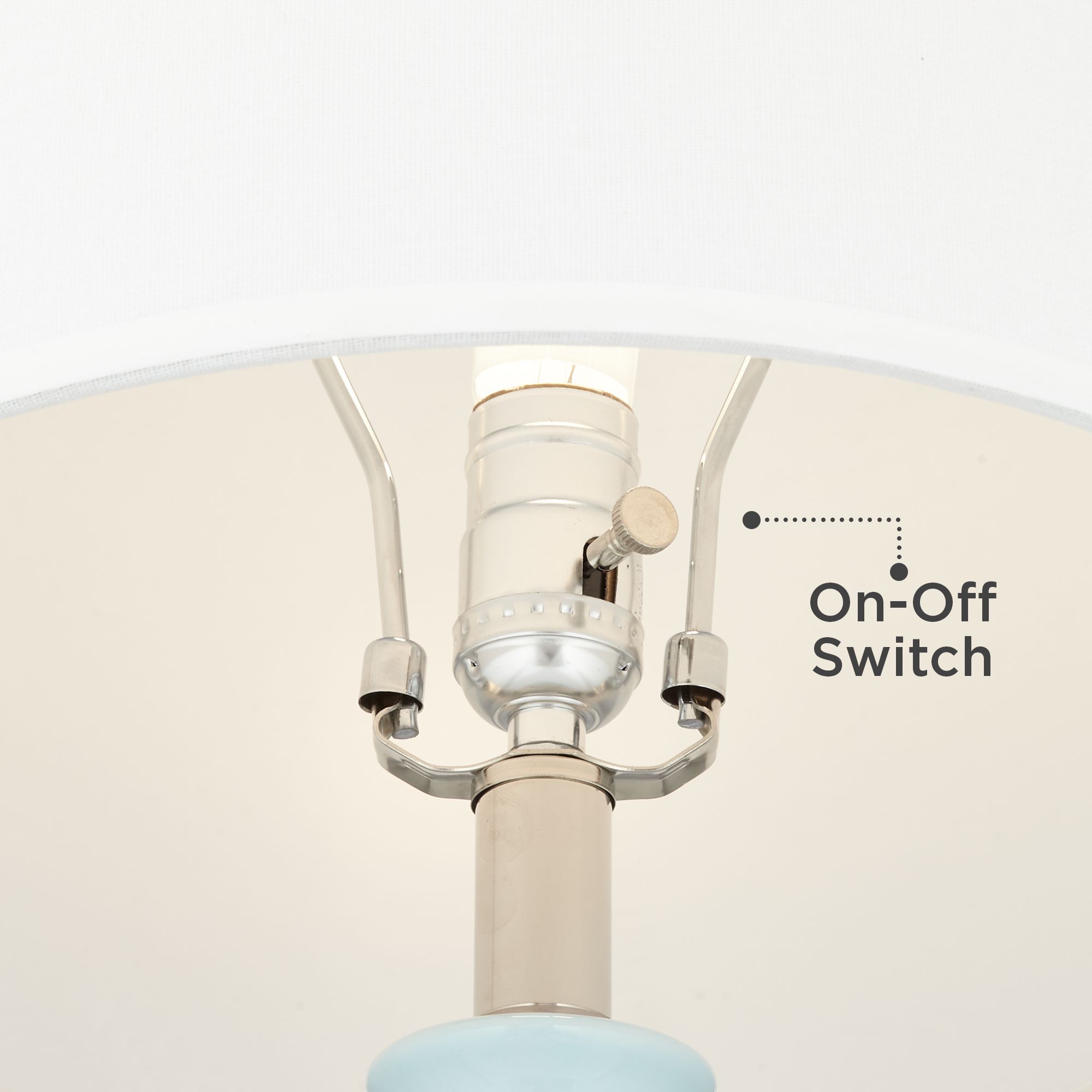 Pacific Coast Lighting 26 1/2" Ocean Blue Ceramic Table Lamps Set of 2 ...