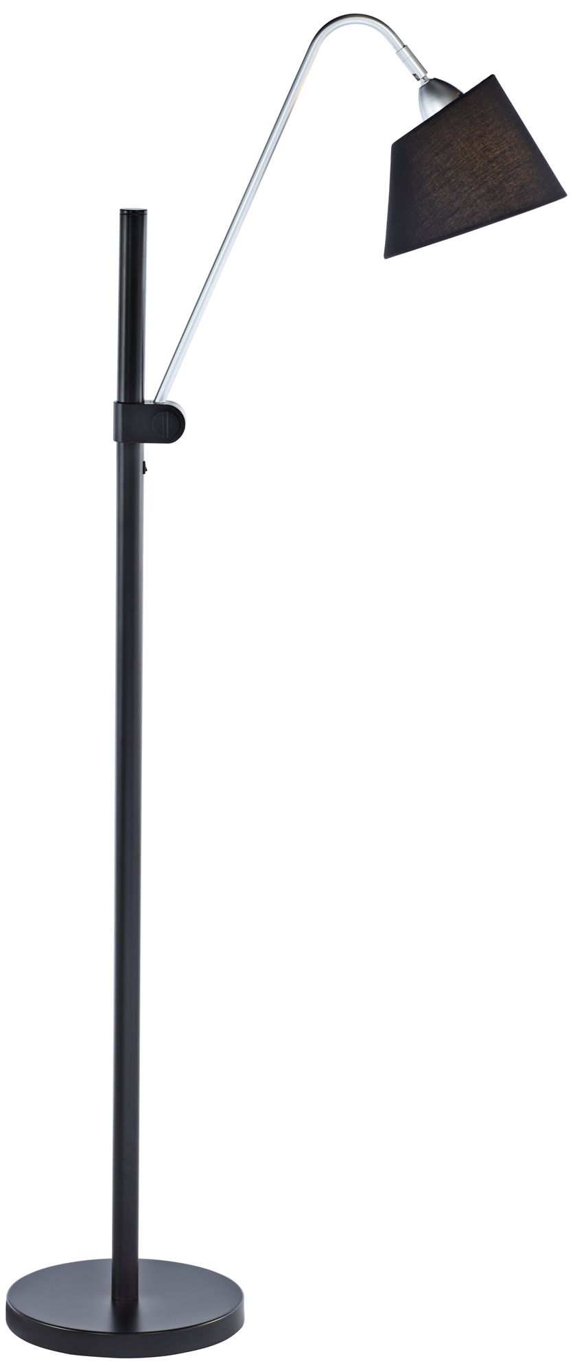 Pacific Coast Lighting Offset Arm Slanted Shade Modern Floor Lamp ...